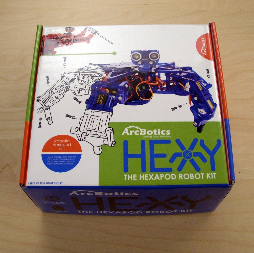 ArcBotics - Building Your Hexy the Hexapod